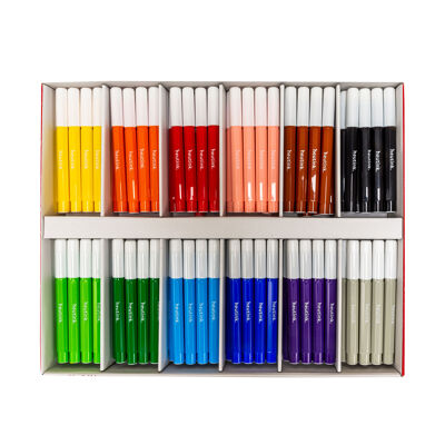 Viltstiften | Dikkertjes Goldline | Heutink | 144 stuks | Heutink.nl