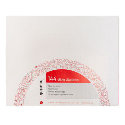 Viltstiften | Dikkertjes Goldline | Heutink | 144 stuks | Heutink.nl