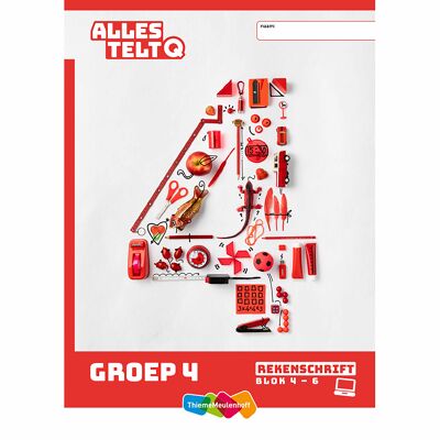 Rekenschrift groep 4 | Alles telt Q | Digitaal werken | 5-voud | Heutink.nl