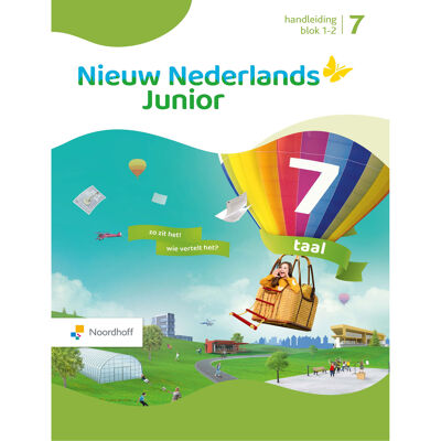 Handleiding blok 1-2 | Groep 7 | Nieuw Nederlands Junior Taal | Heutink.nl