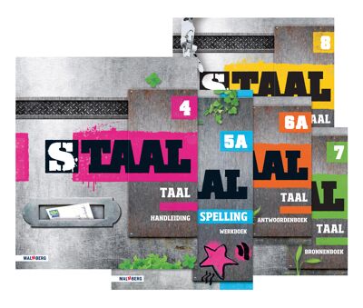 Posterset Spelling | Groep 6 | Staal | Versie 1 | Heutink.nl