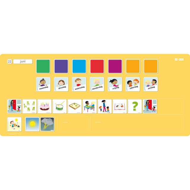 Weekkalender| Groep 1-2 | Schatkist | Versie 3 | Heutink.nl