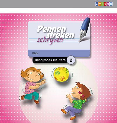 Schrijfboek Kleuters | Groep 1-2 | Pennenstreken | Versie 2 | 5-voud | Heutink.nl
