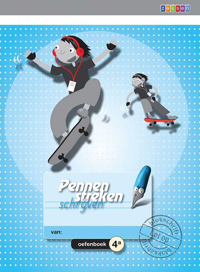 Pennenstreken - versie 2 (2014) | Jaargroep 4 | Oefenboek 4A blok (in 5-voud) | Heutink.nl