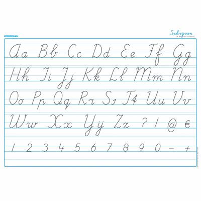 Klassikale letterkaart Rechtshellend | Groep 3 | Schrijven in de basisschool | Versie 3 | Heutink.nl