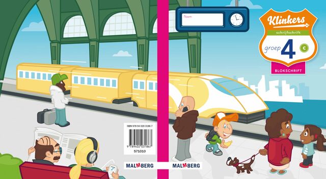 Schrijfschrift C blokschrift | Groep 4 | Klinkers | Versie 1 | 5-voud | Heutink.nl