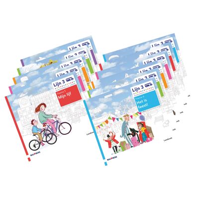 Leesboek thema 1 De nieuwe groep | Groep 3 | Lijn 3 | Versie 1 | Heutink.nl